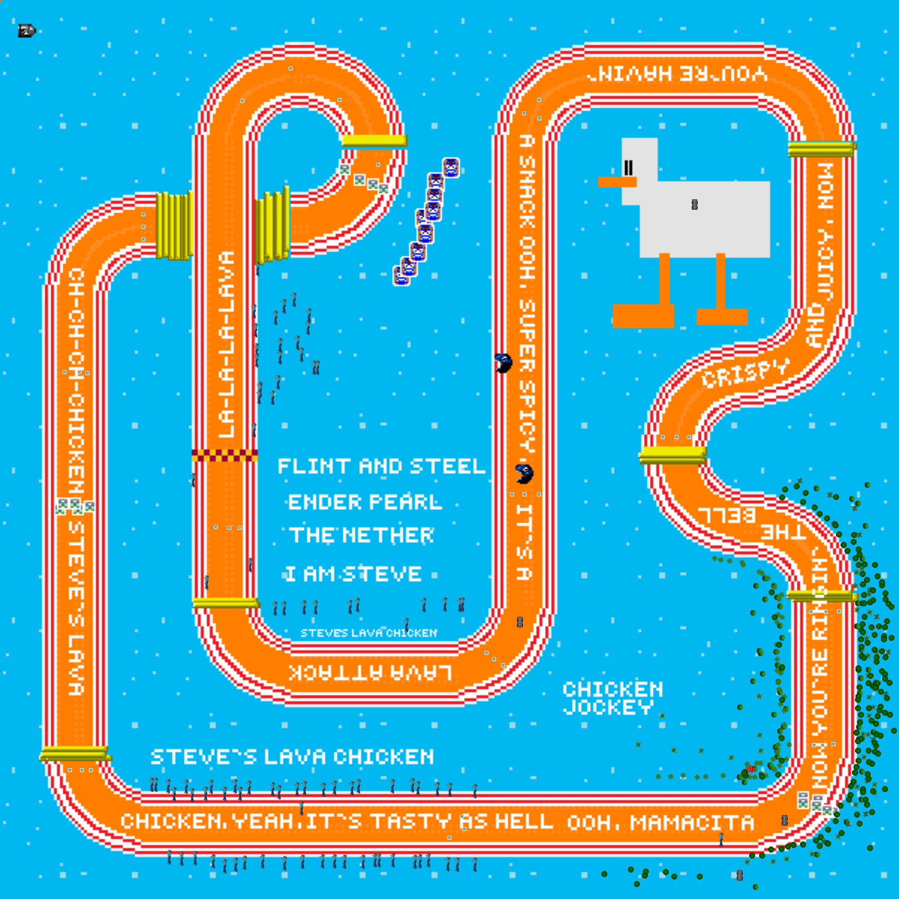 minecraft 2 - Mario Kart PC