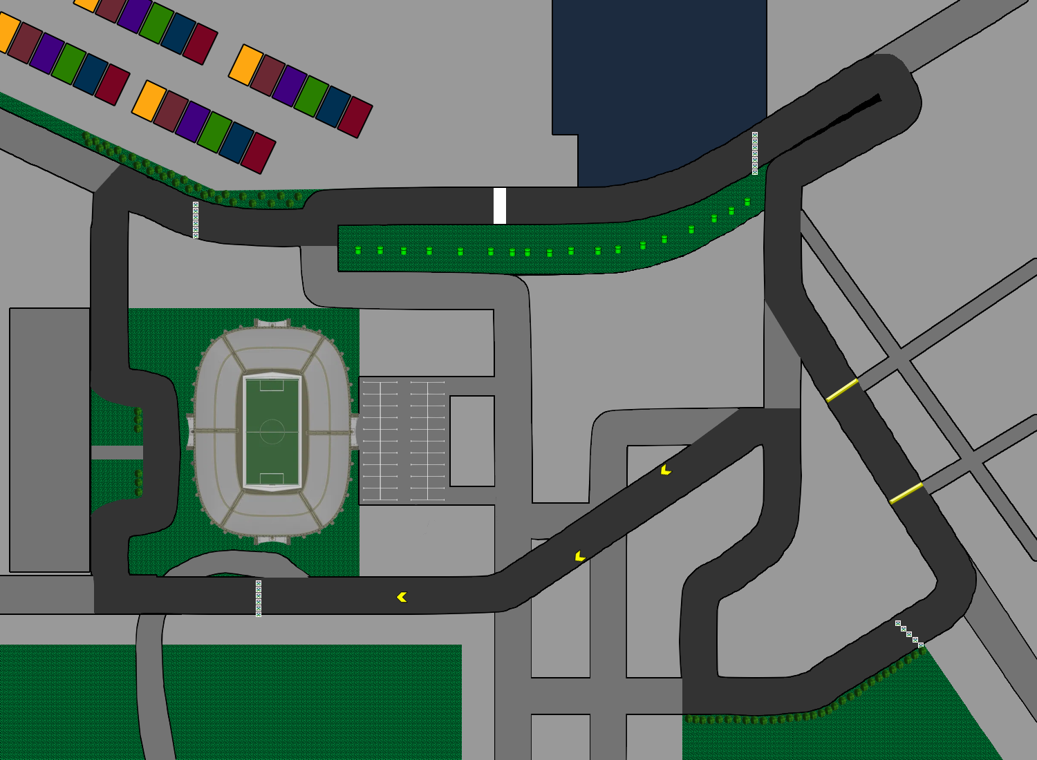 Seattle Circuit - Mario Kart PC