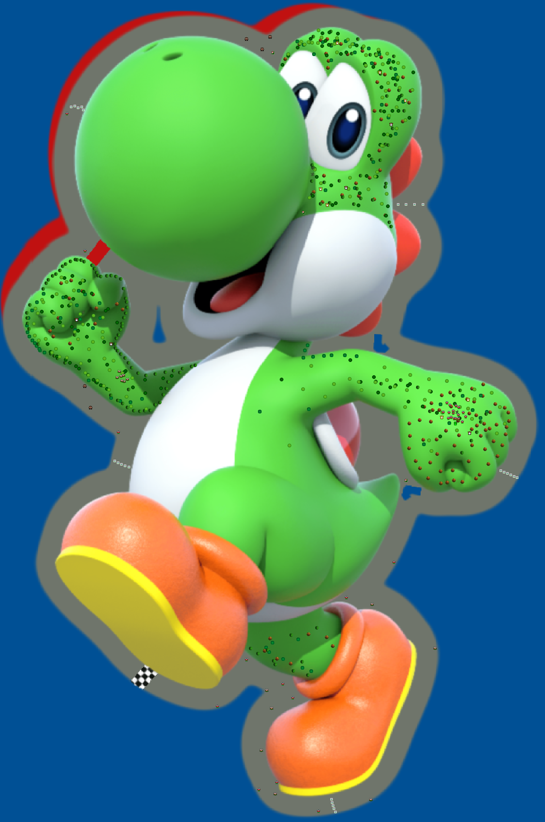 Circuit Yoshi - Mario Kart PC