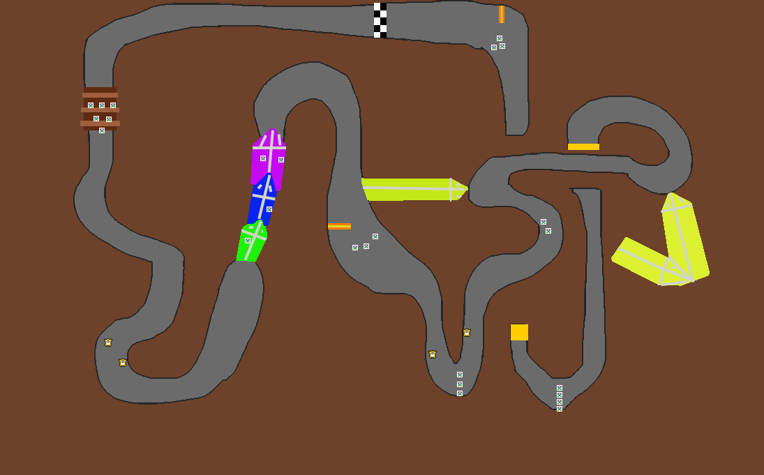 Crystal Caverns - Mario Kart PC