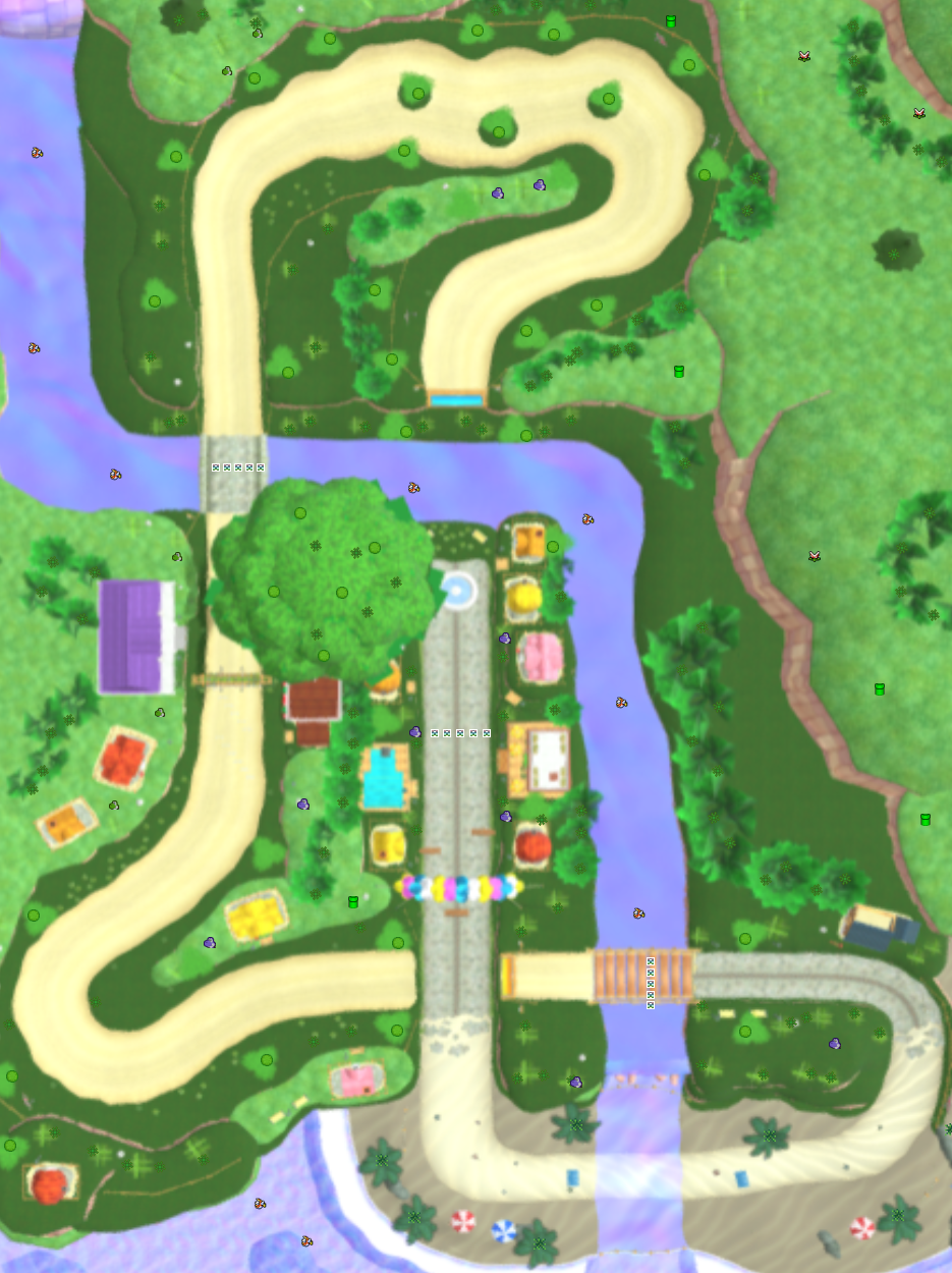 Animal Crossing (Summer) - Mario Kart PC