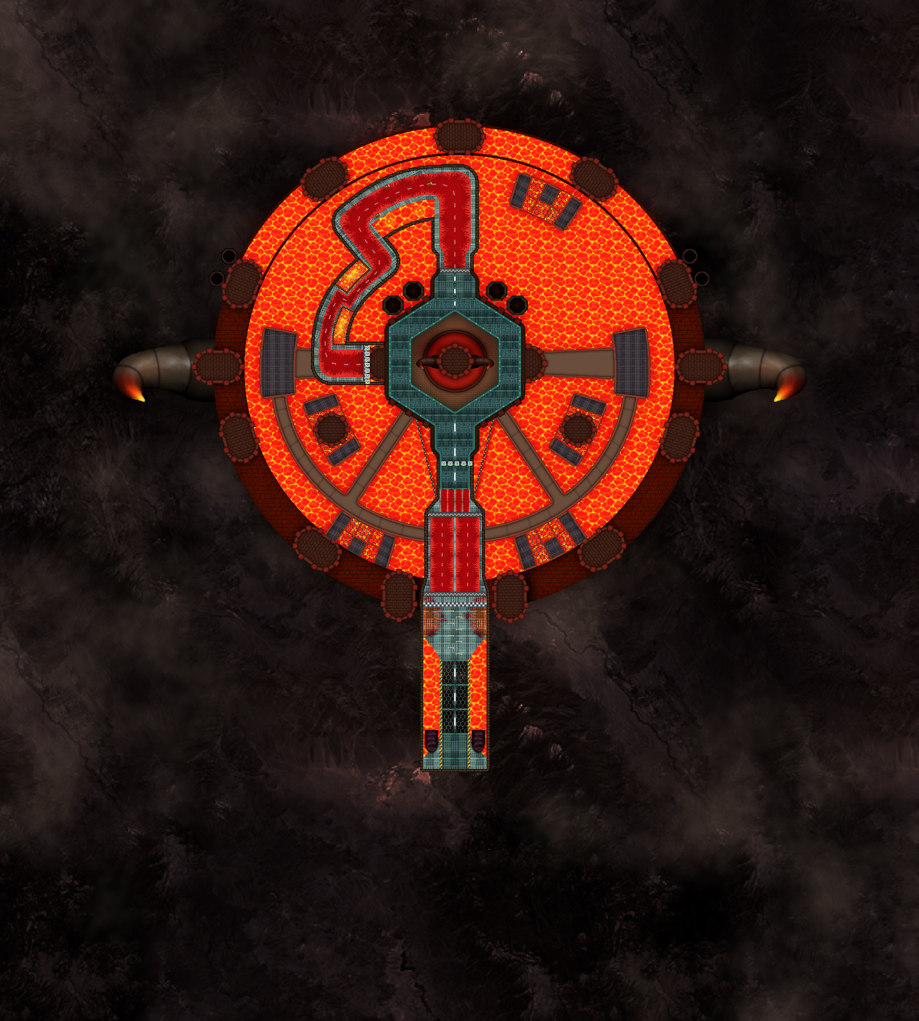 Bowser Castle - Mario Kart PC