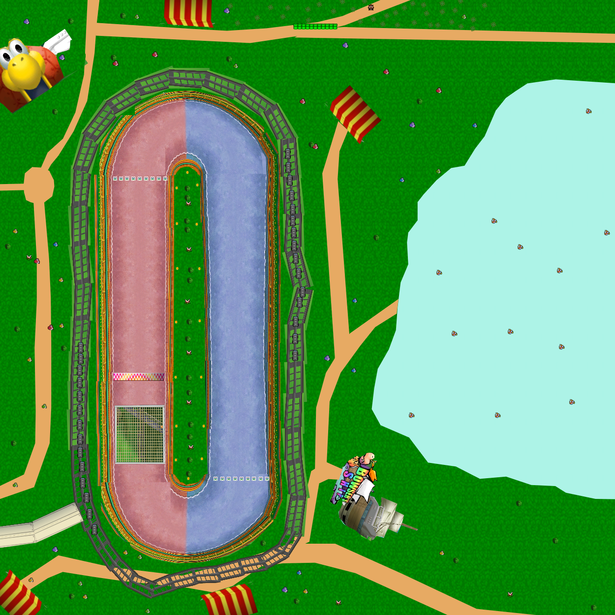 Baby Park - Mario Kart PC