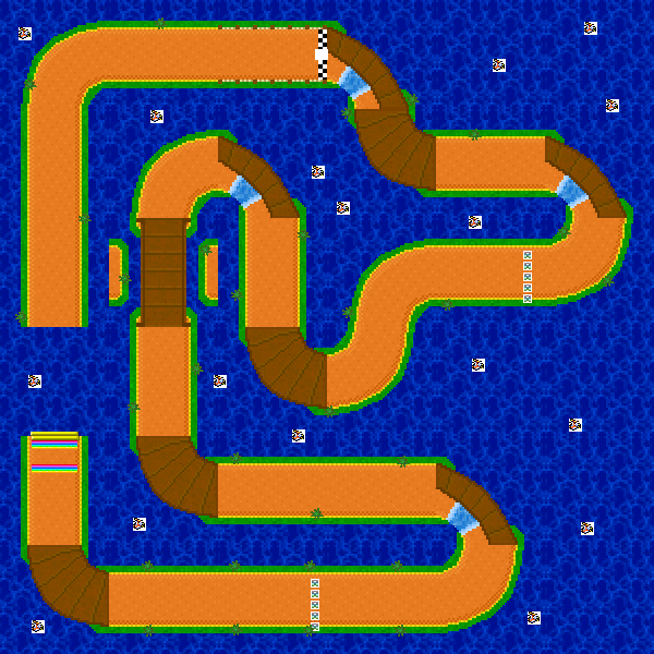 Tropical Falls - Mario Kart PC