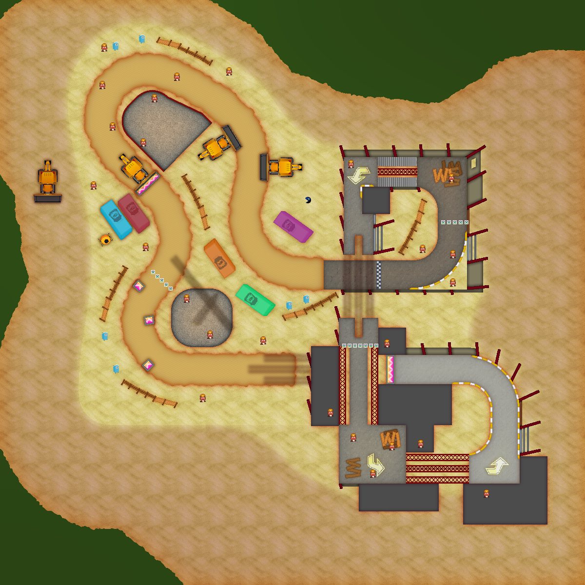 Gamba's Construction - Mario Kart PC