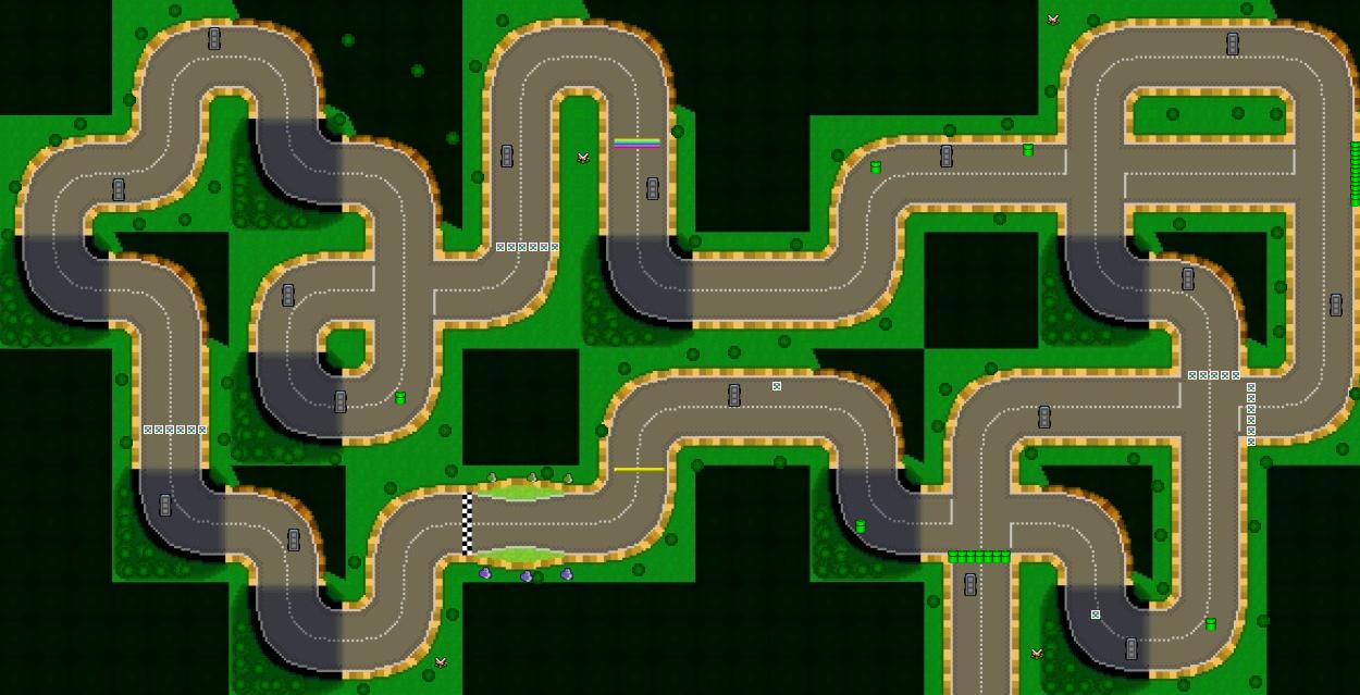 Mushroom Highway - Mario Kart PC