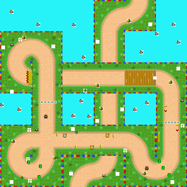 Mario River - Mario Kart PC