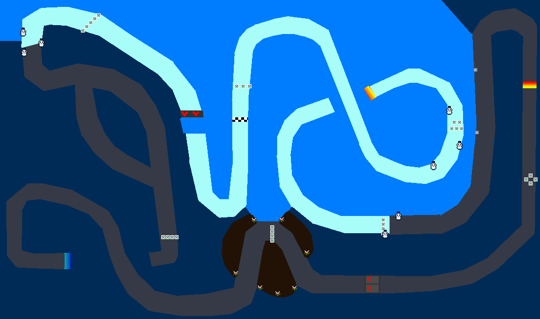 Frozen Caves - Mario Kart PC