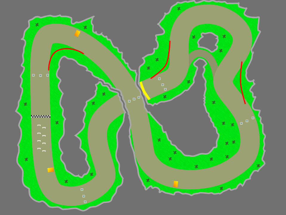 Rocky Forest - Mario Kart PC