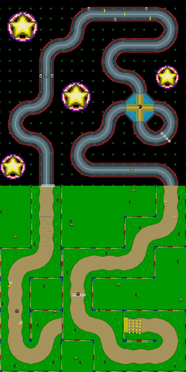 Hillside Factory - Mario Kart PC