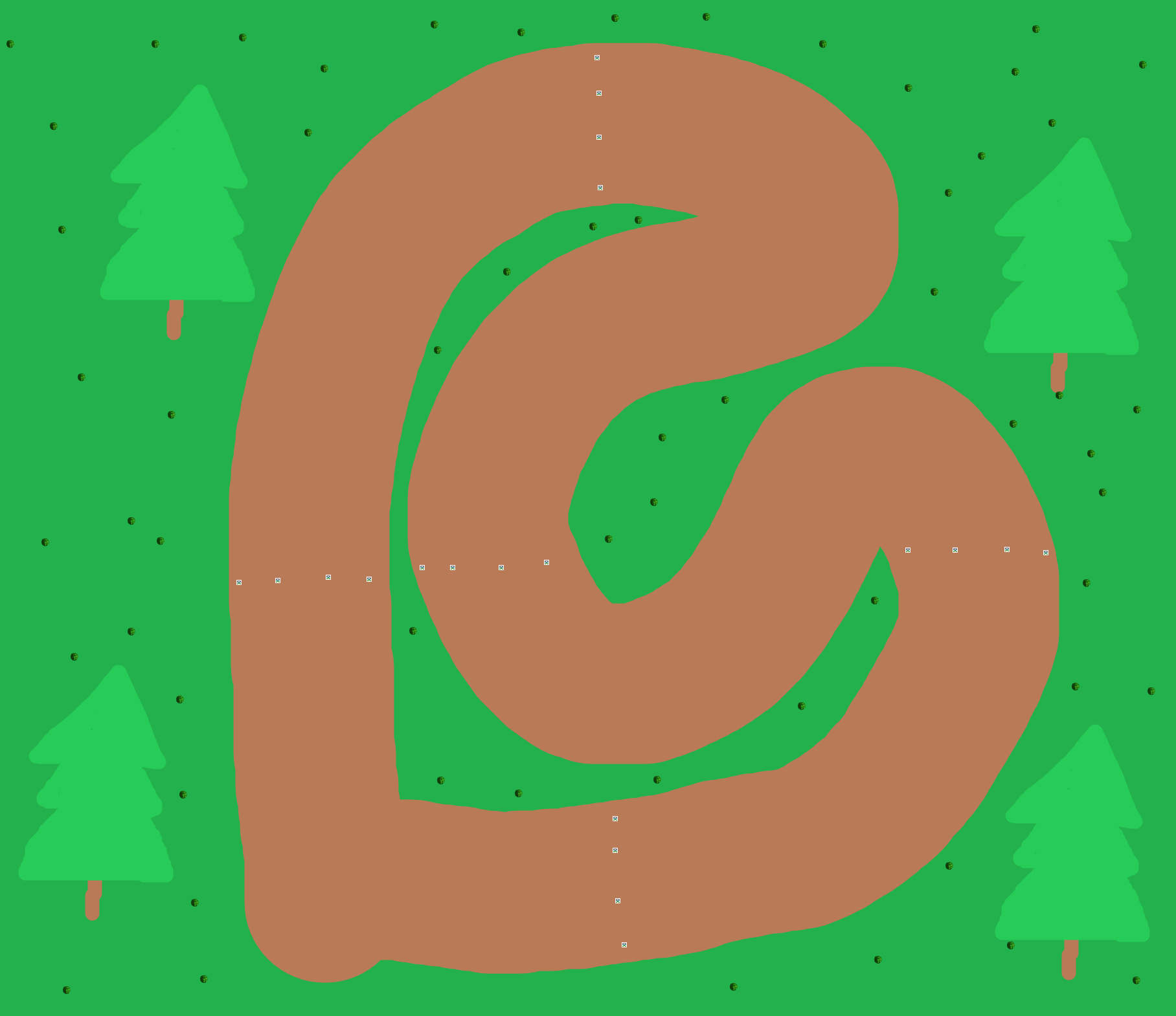 Forest Roadness - Mario Kart PC