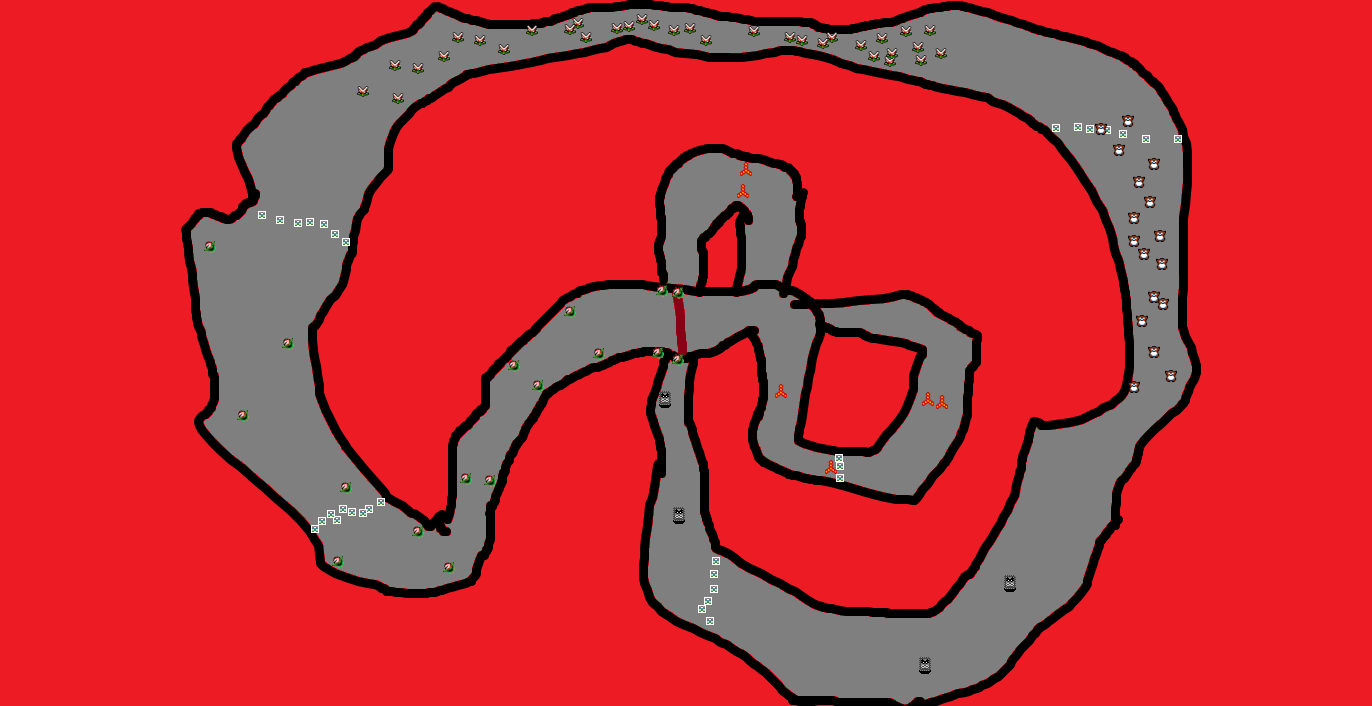 Bowser's Castle 5 - Mario Kart PC