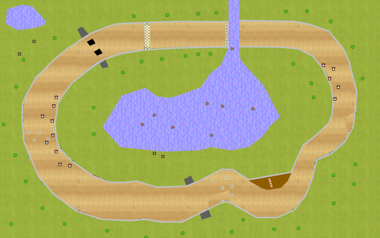 Moo Moo Farm - Mario Kart PC