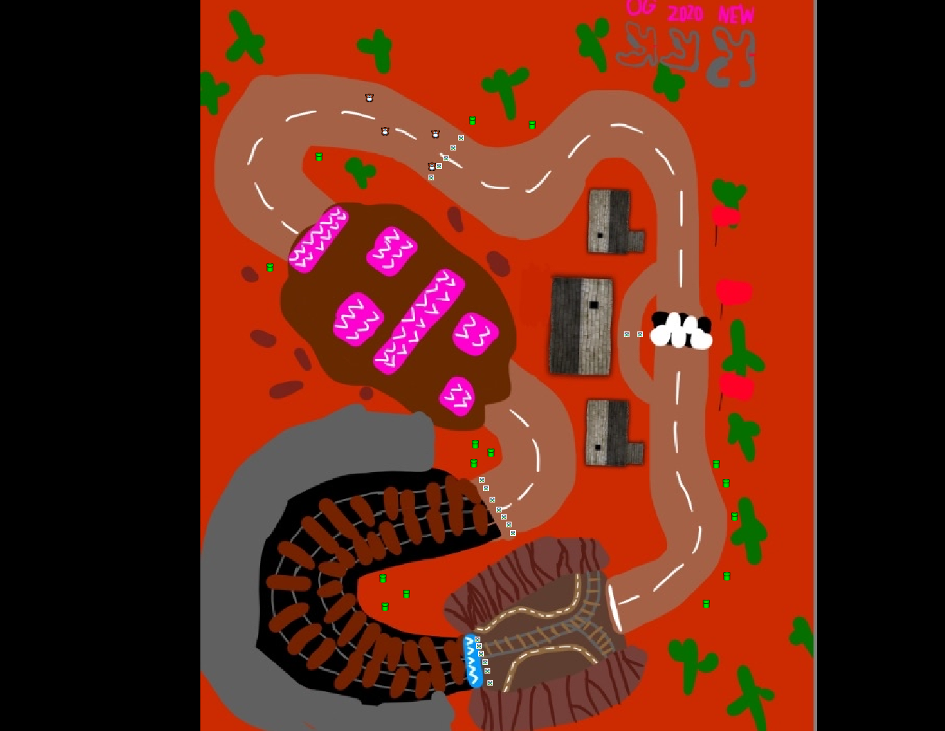 Sunset Wilds - Mario Kart PC