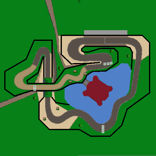 mario circuit DS DEMO - Mario Kart PC