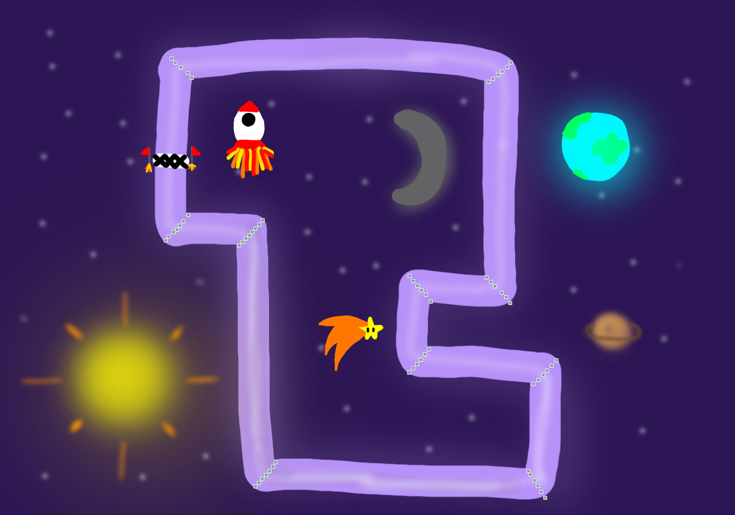 hyperstellar path - Mario Kart PC