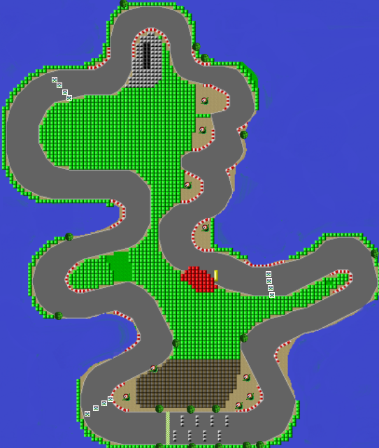 Yoshi Circuit Snes - Mario Kart PC