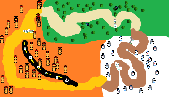 biome land - Mario Kart PC