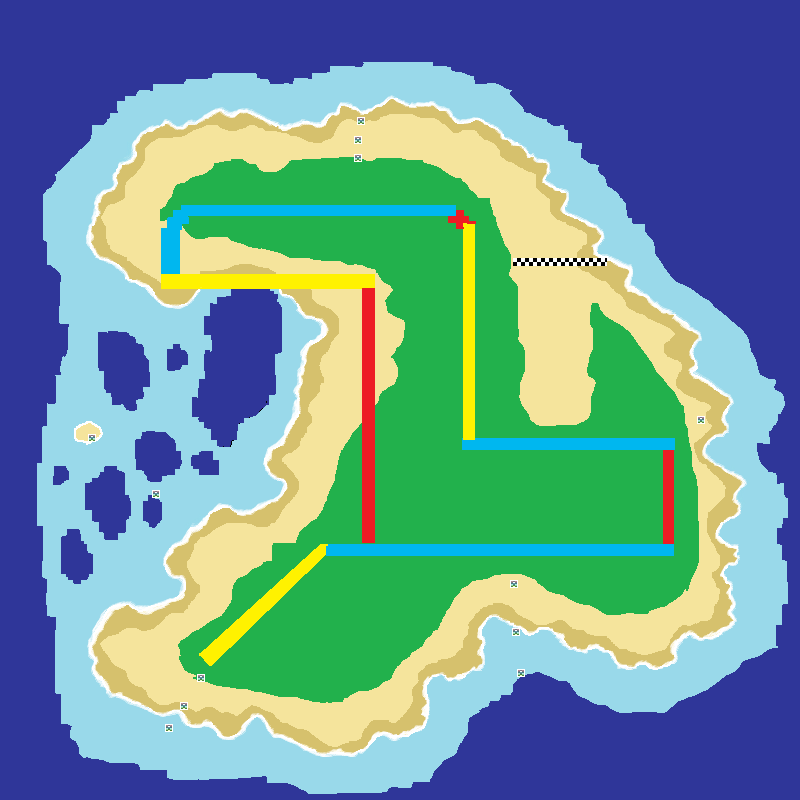 koopa beach 2 - Mario Kart PC