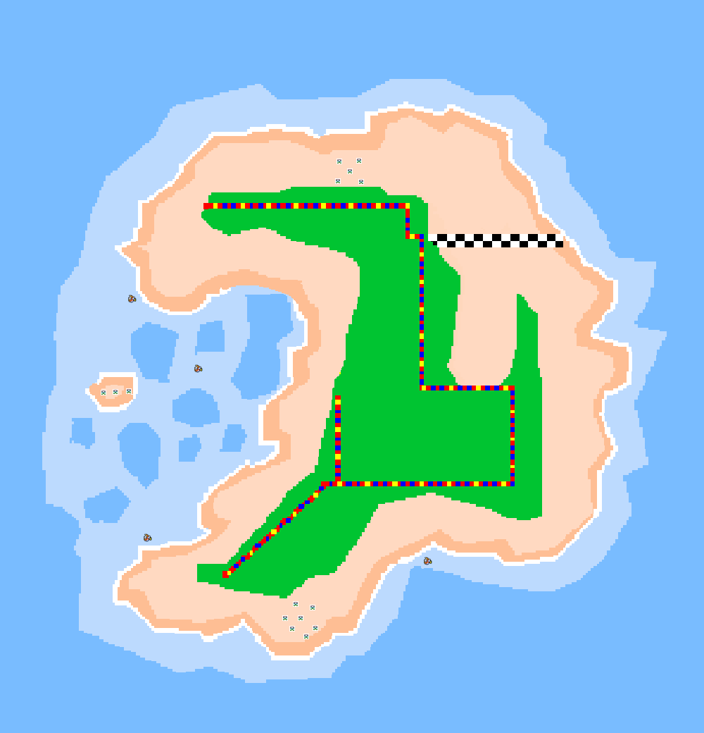 Koopa Beach 2 - Mario Kart PC