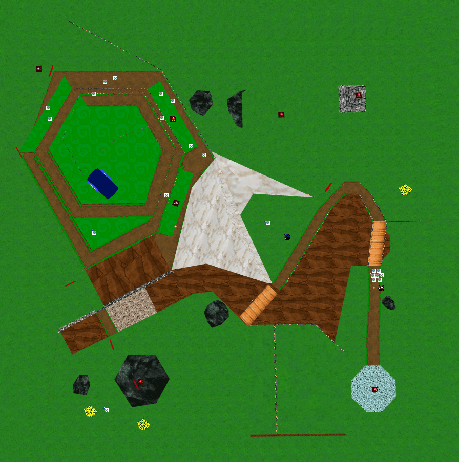 Wii CT SM64 Bob-Omb Battlefield - Mario Kart PC