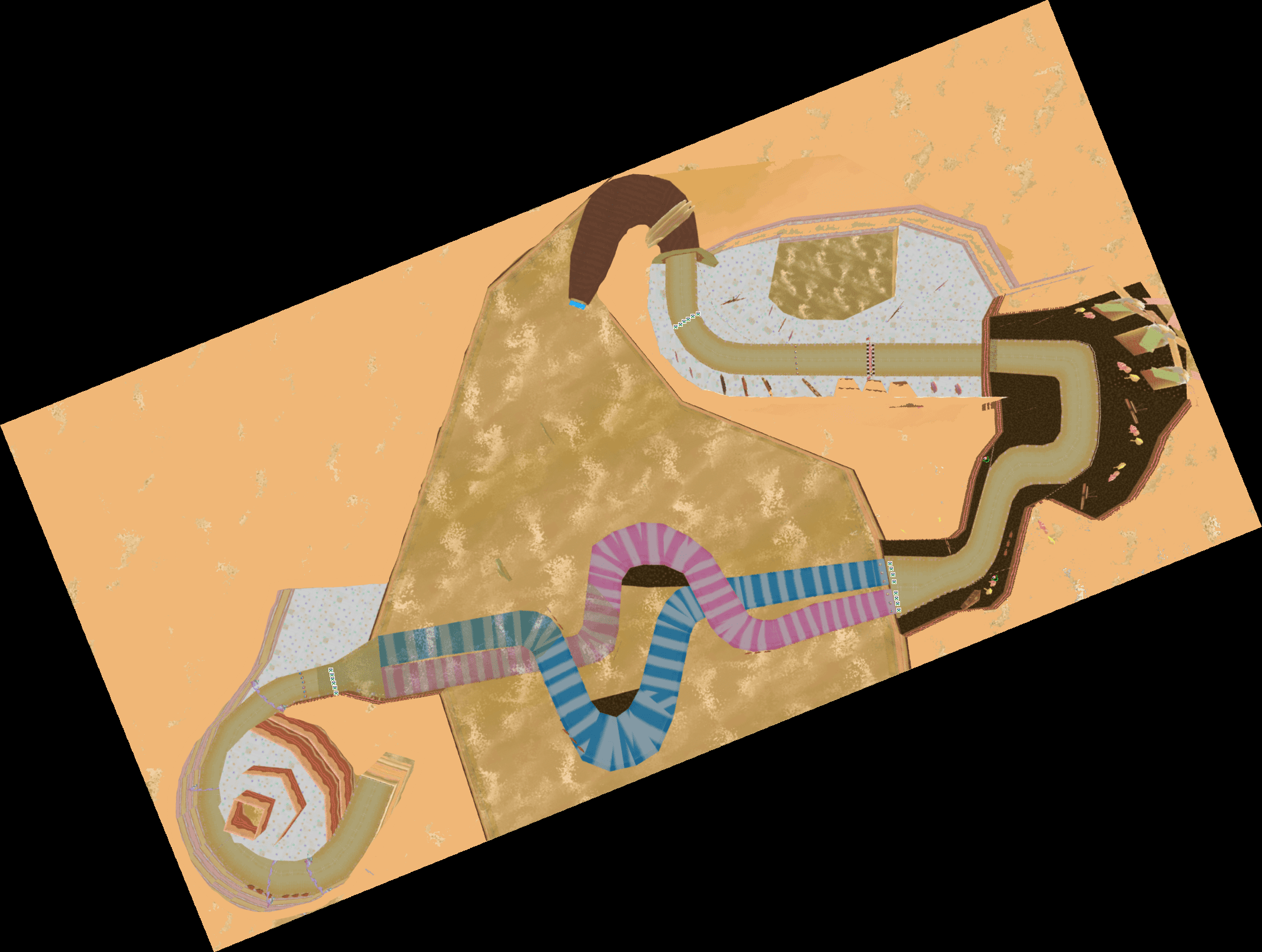 Wii U Sweet Sweet Canyon - Mario Kart PC