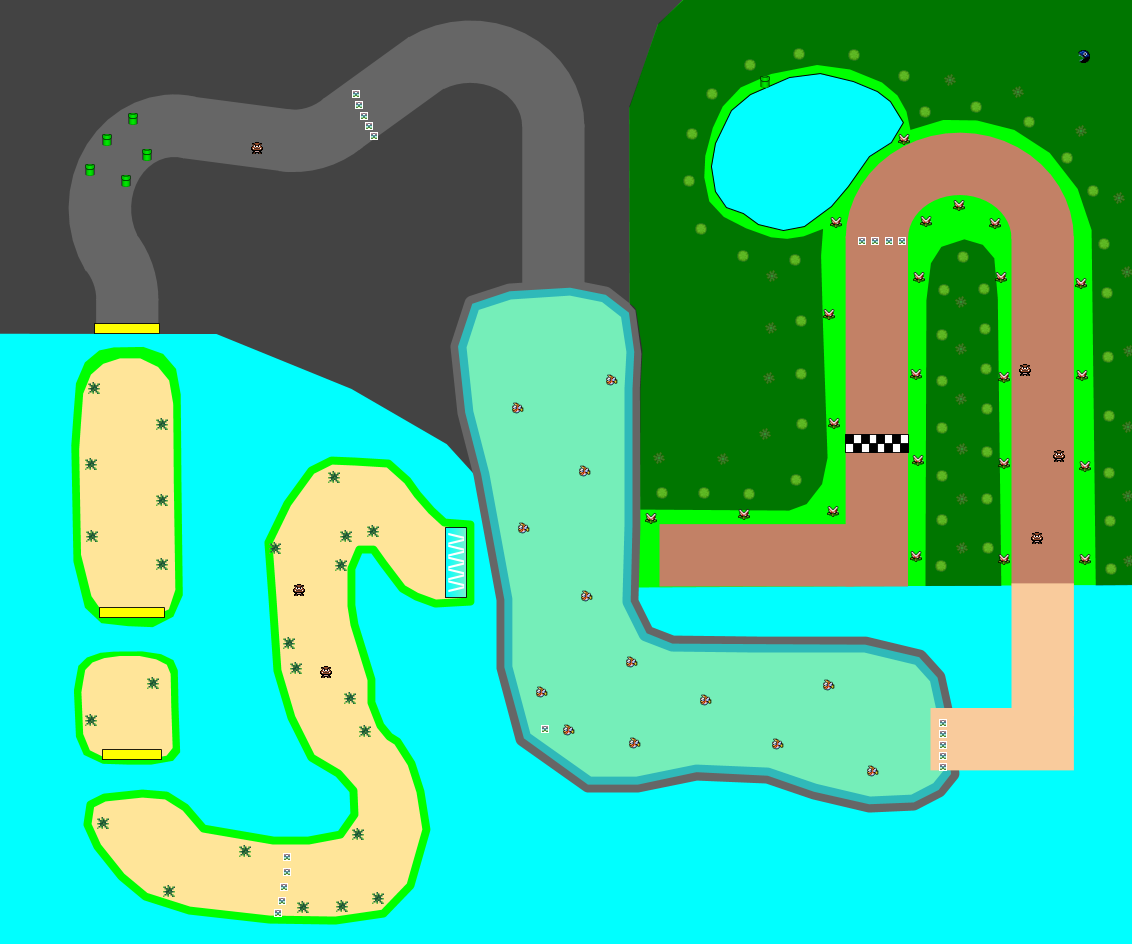 Cheep Cheep Cove - Mario Kart PC