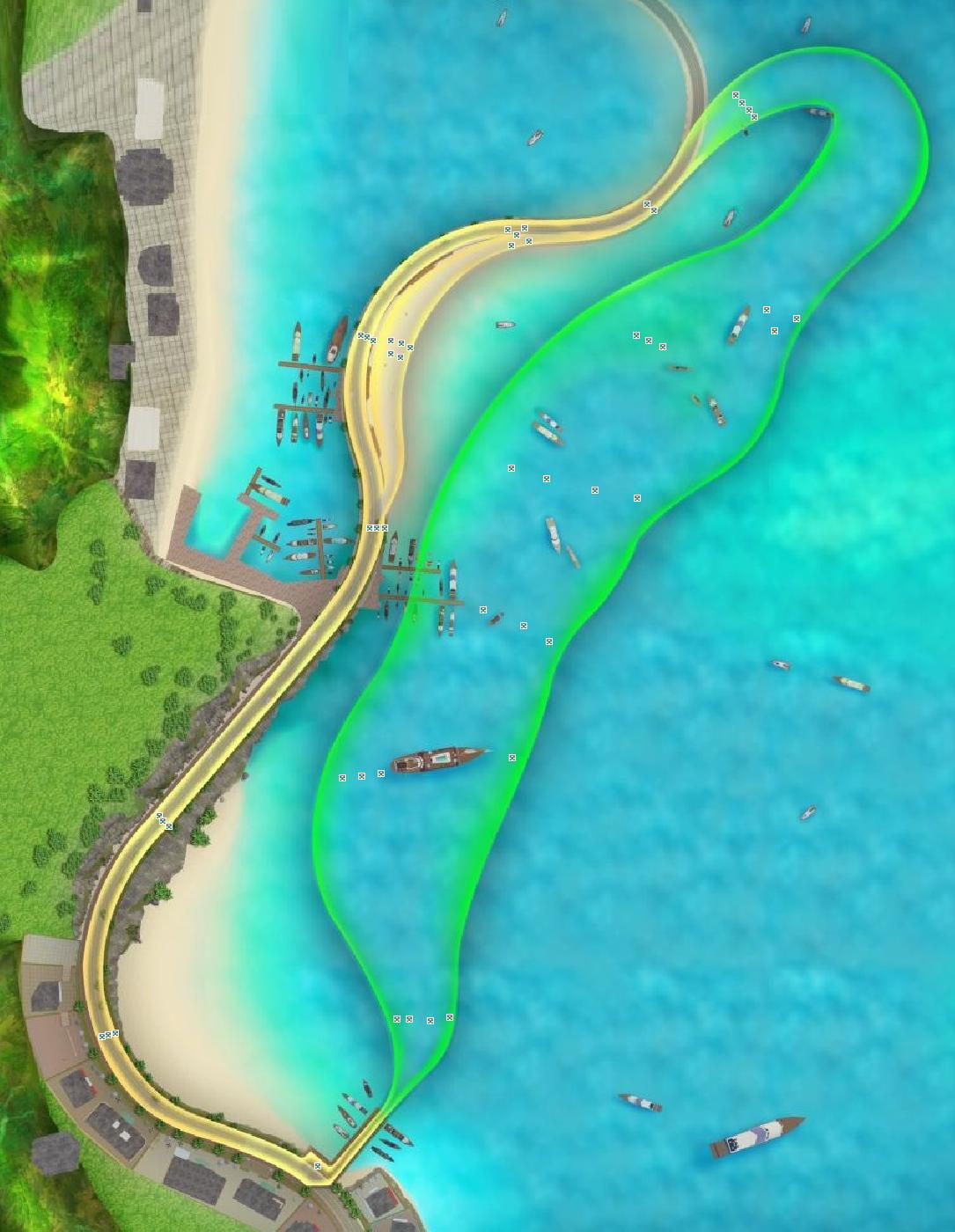 Baie Outrun (Sonic Racing Transformed) - Mario Kart PC