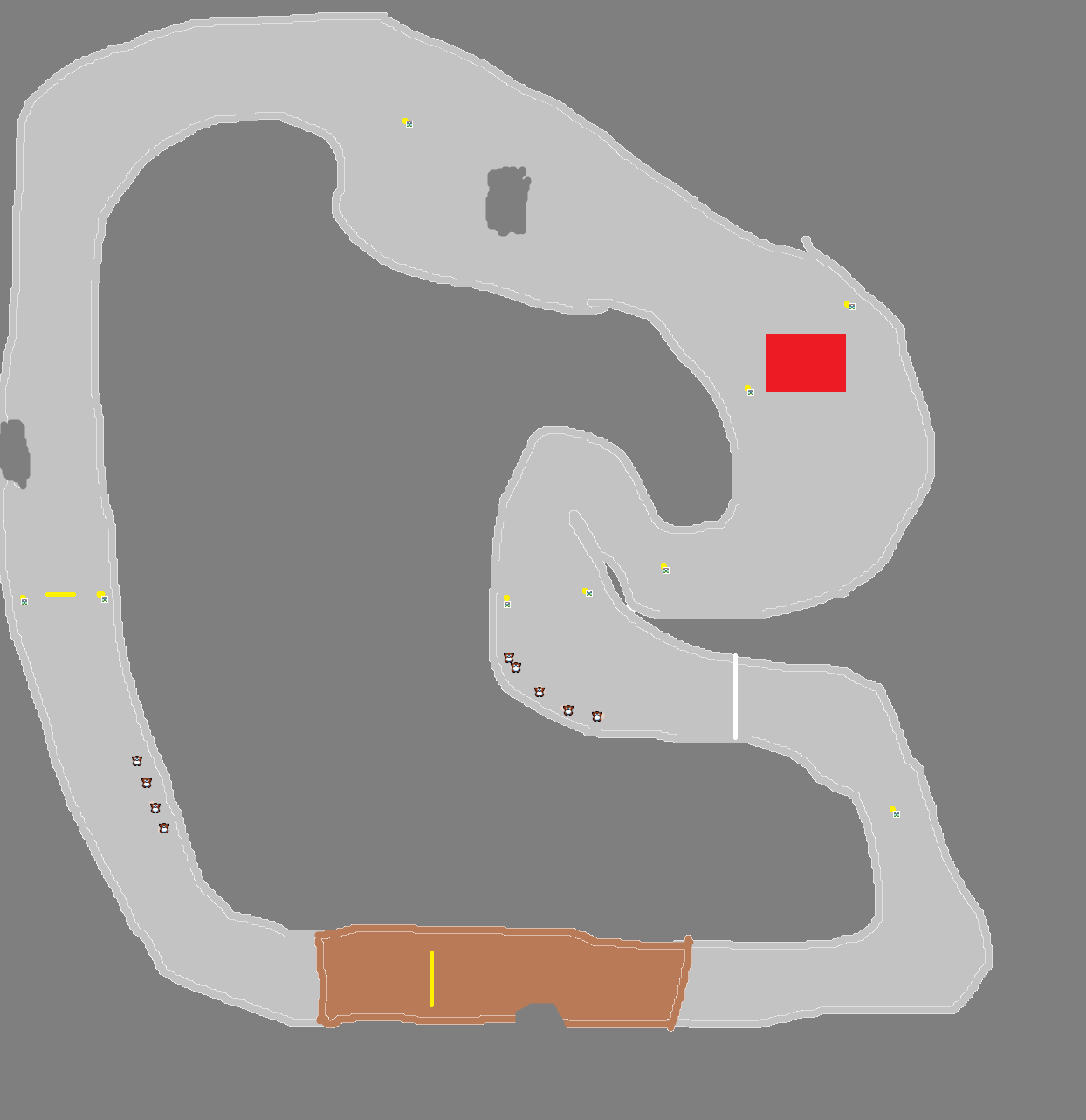 Marvelous Cave 1 Reverse/Mirror - Mario Kart PC