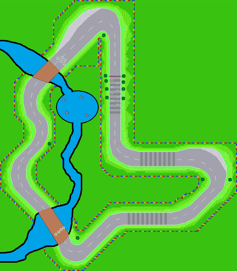 peach circuit - Mario Kart PC