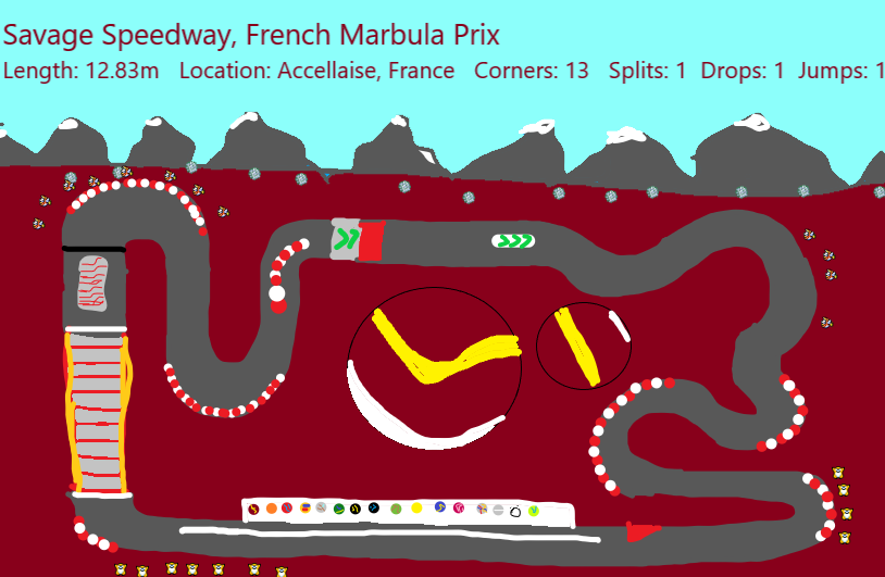 Savage Speedway- French M Prix - Mario Kart PC