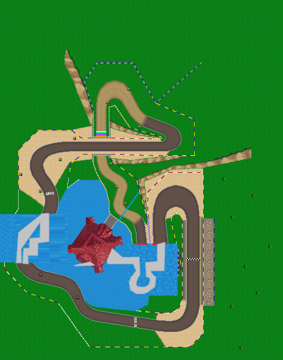 DS Mario Circuit T - Mario Kart PC