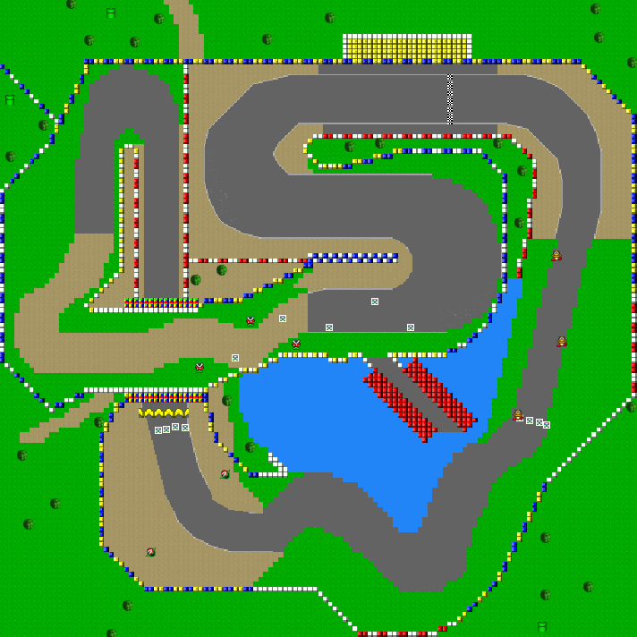 Ds Mario Circuit Snes (Super Mario Kart Ds) - Track - Mario Kart PC