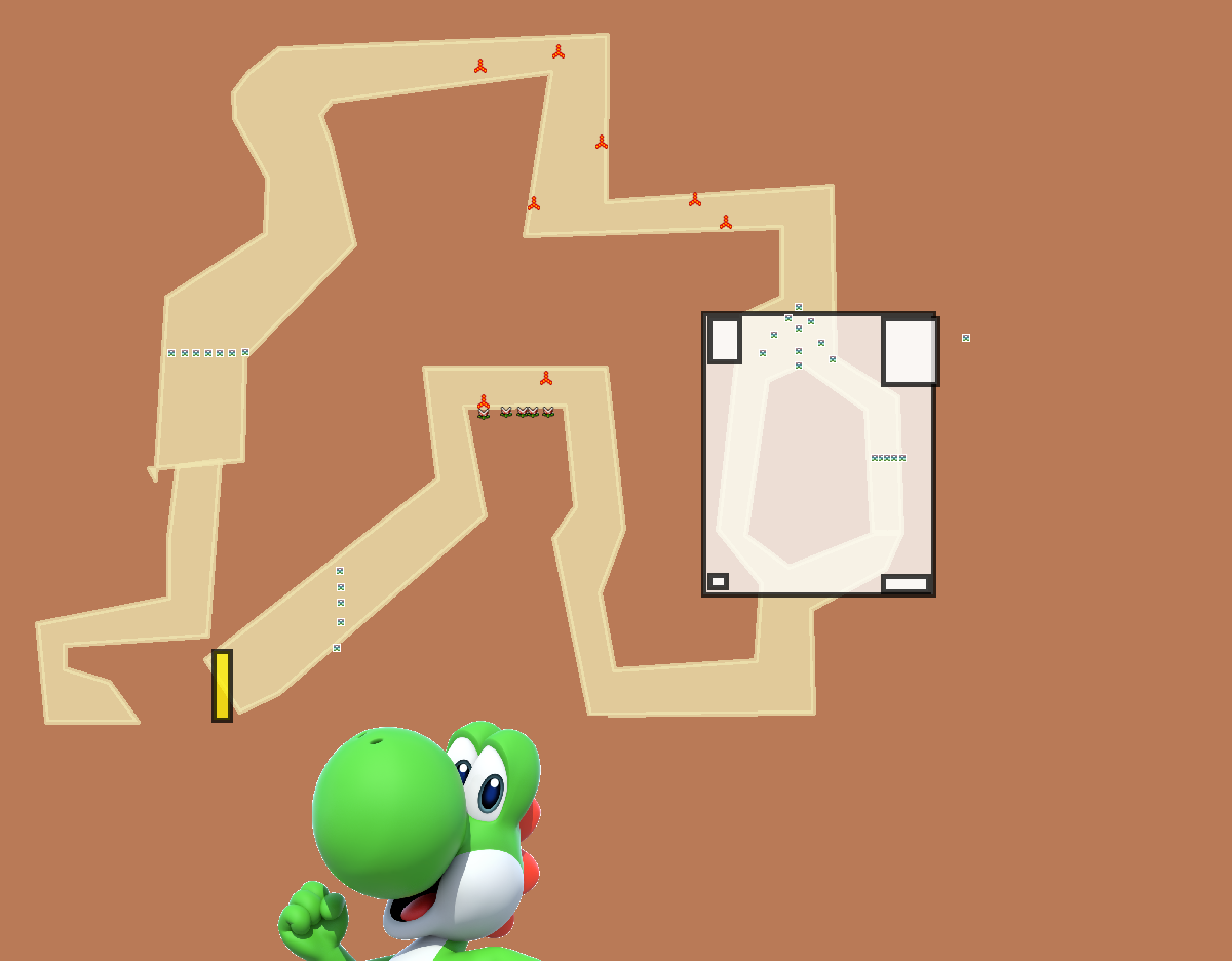Yoshi Stadium - Mario Kart PC