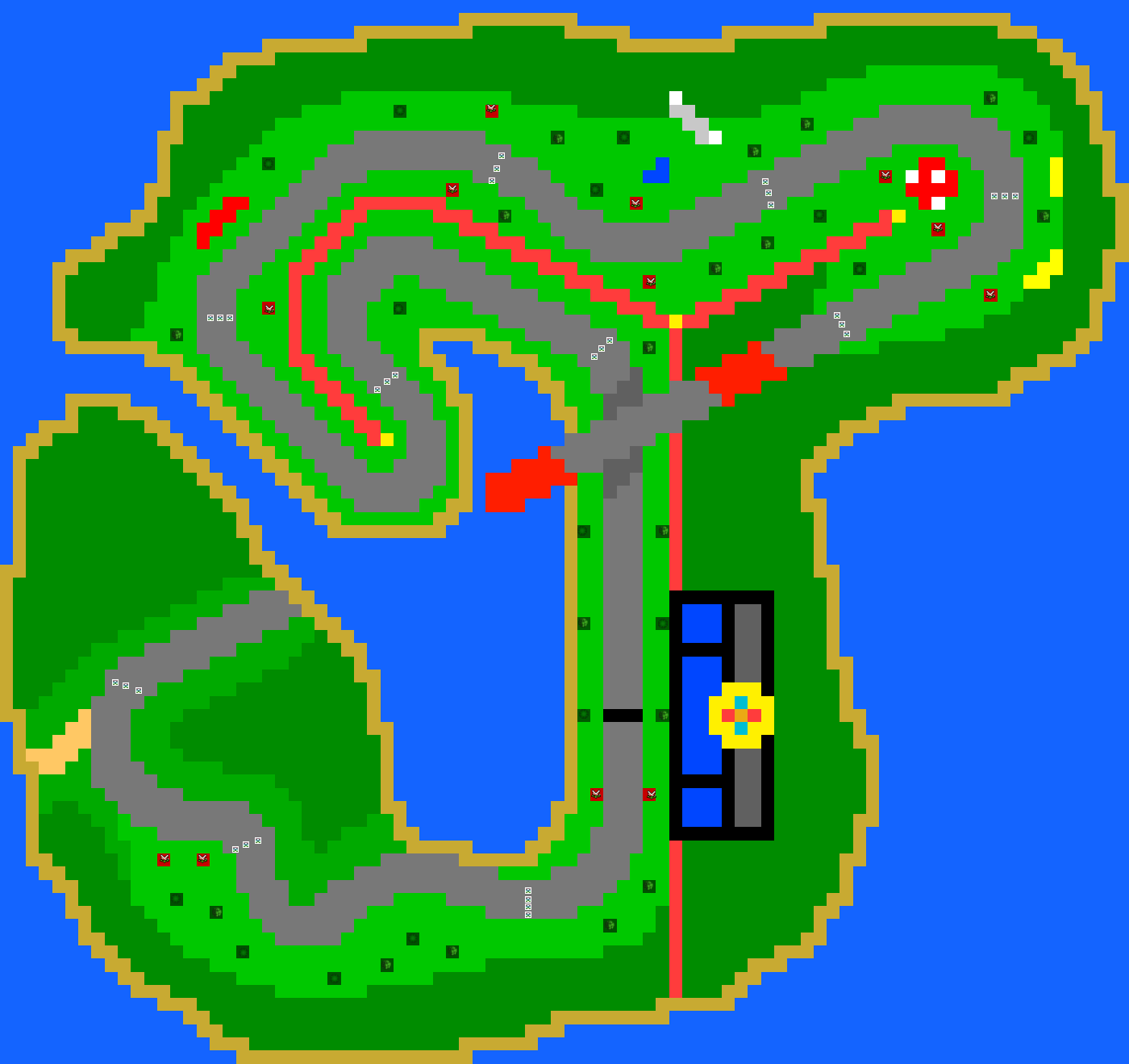 Royal Raceway - Mario Kart PC