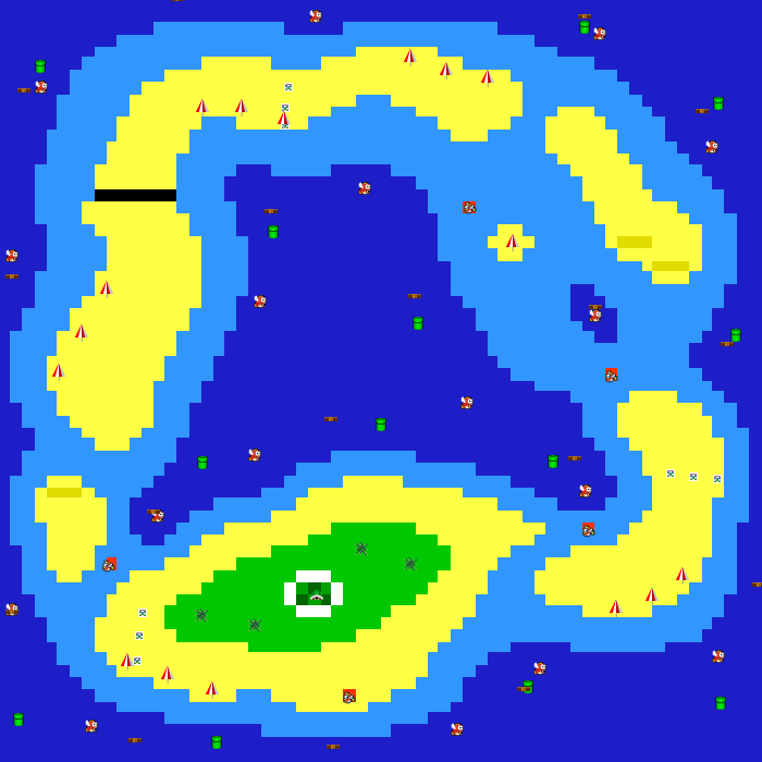 Koopa Beach 1 - Mario Kart PC