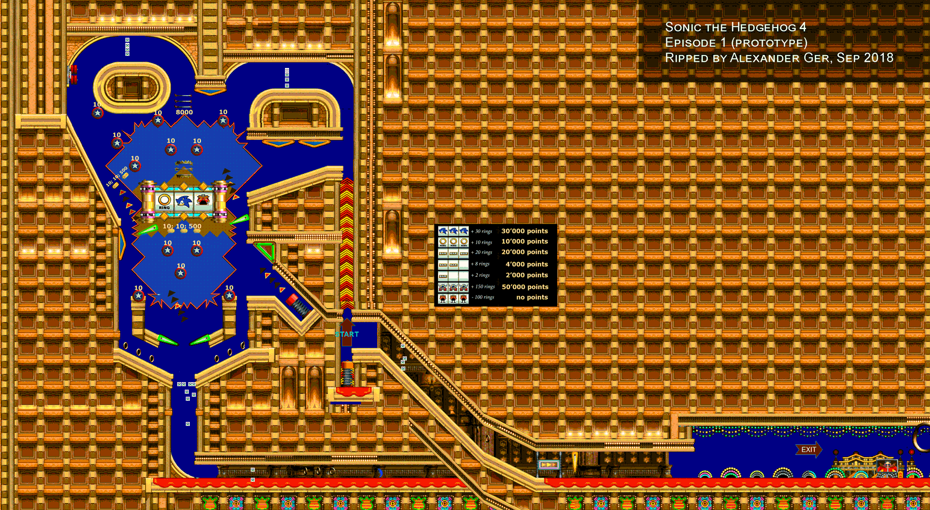 sonic pinball - Mario Kart PC