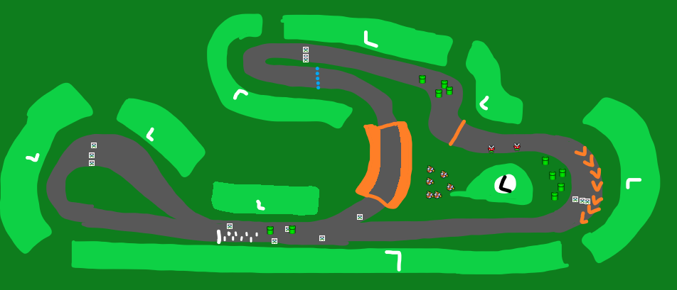 Luigi Stadium - Mario Kart PC