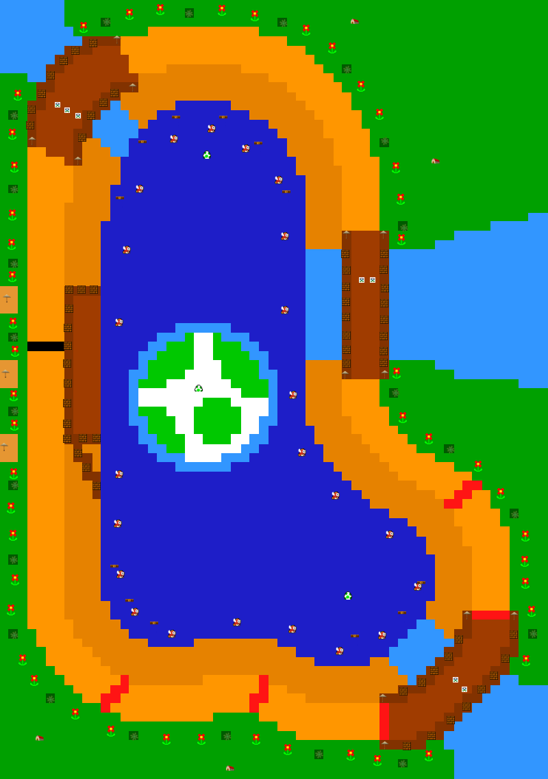 Yoshi Falls - Mario Kart PC