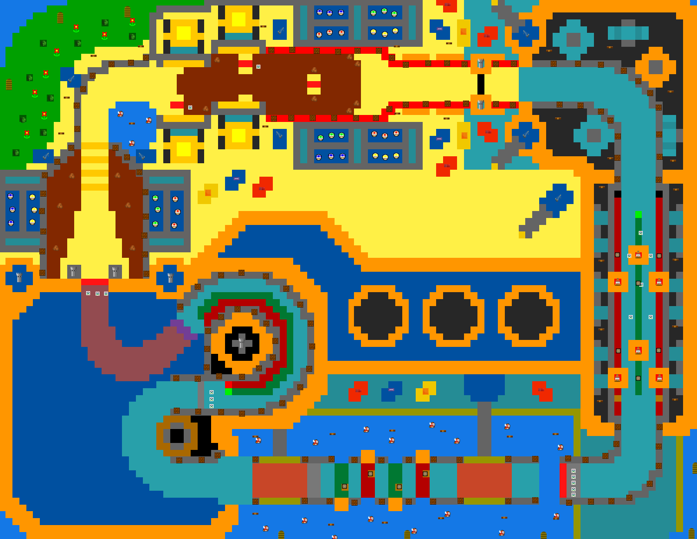 Toad's Factory - Mario Kart PC