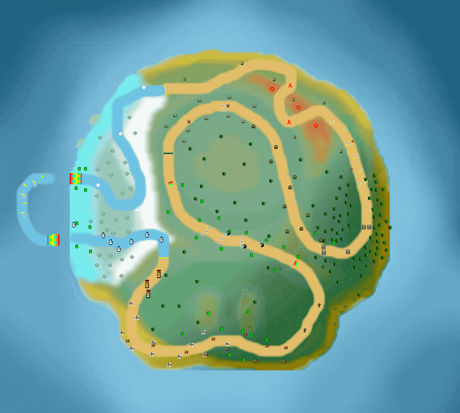 SMO Mushroom Kingdom - Mario Kart PC