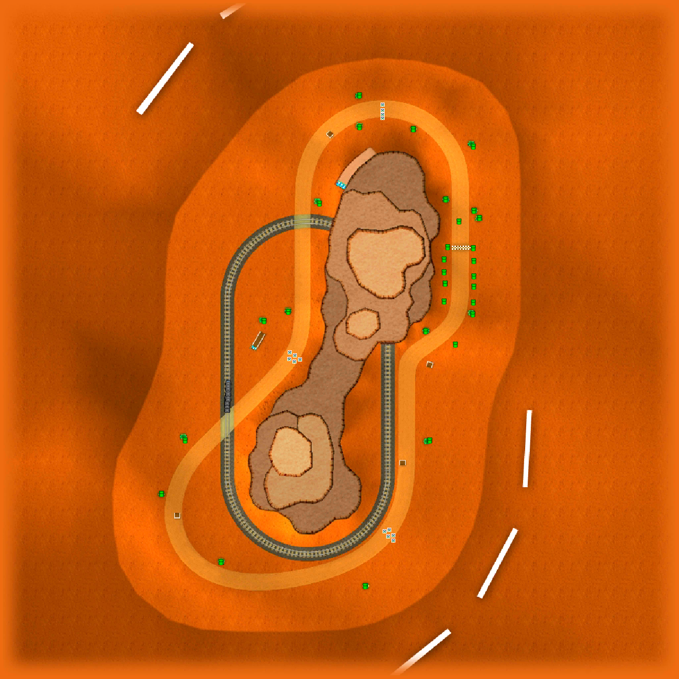 N64 Kalimari Desert - Mario Kart PC