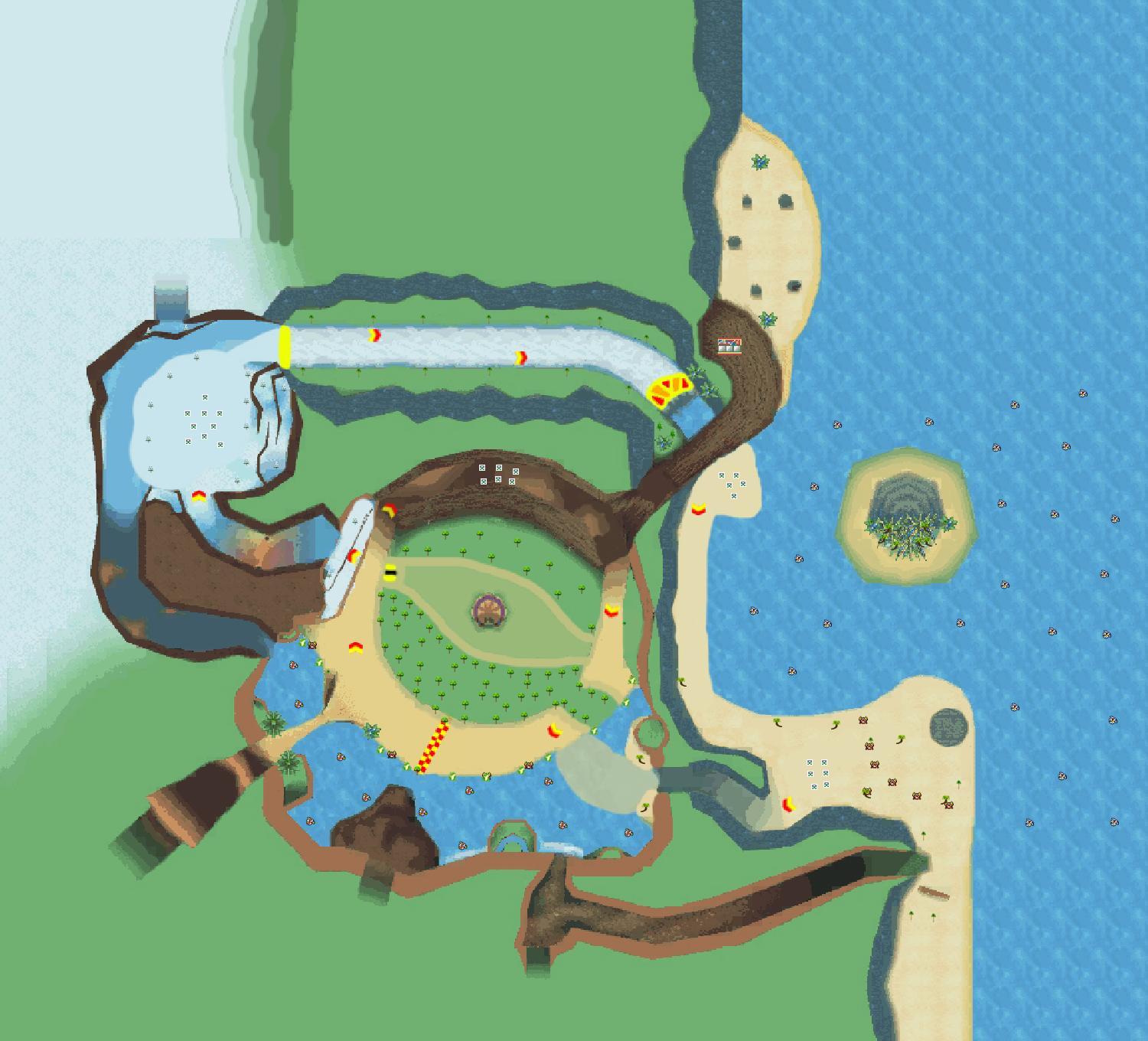 DKR Timber's Island - Mario Kart PC