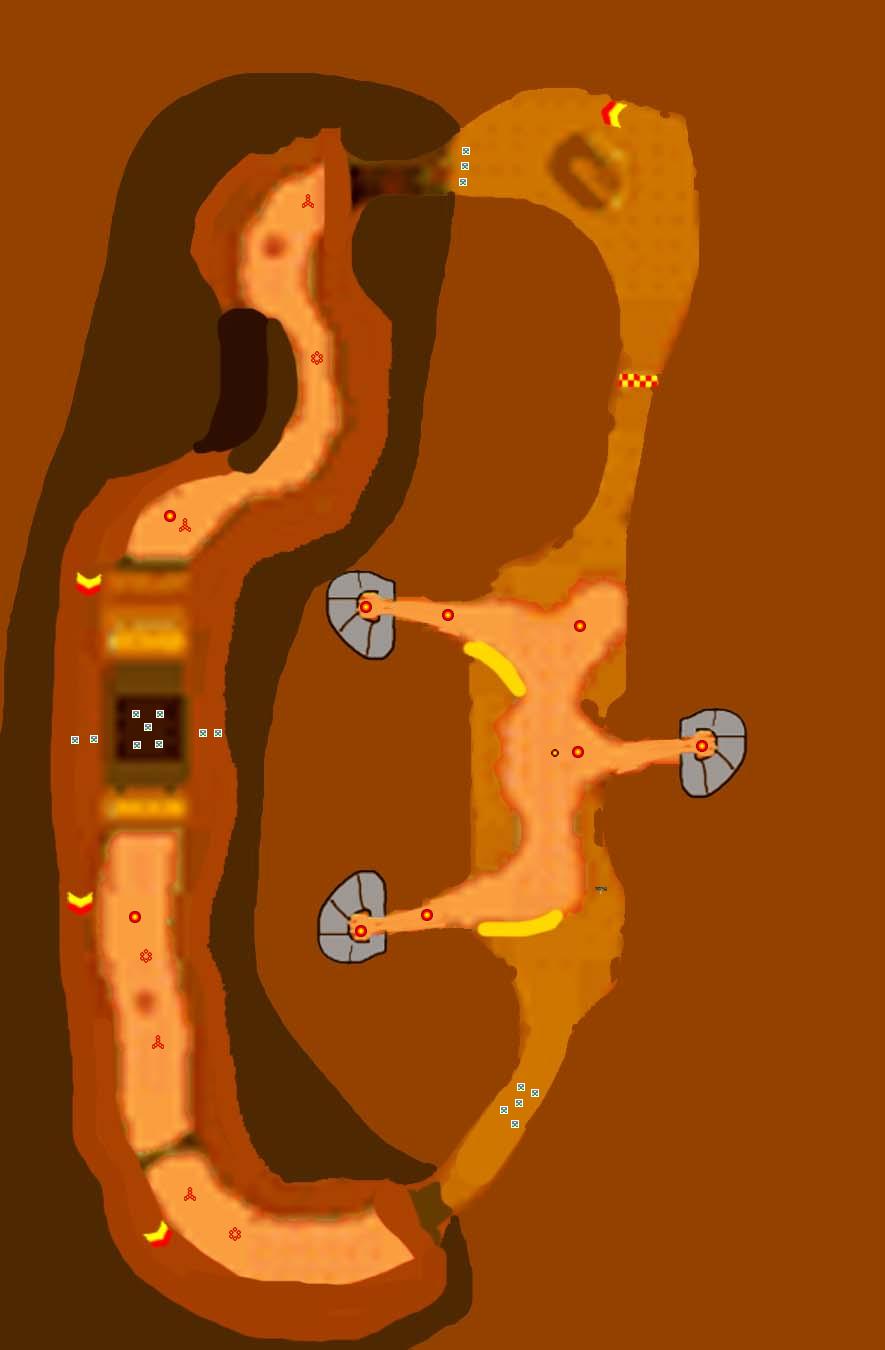 DKR Hot Top Volcano - Mario Kart PC