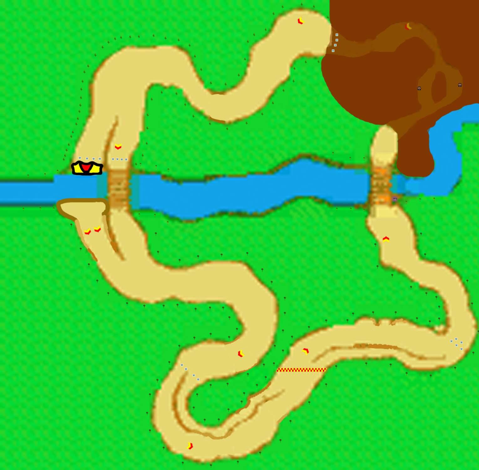 DKR Splashdown Pass DS - Mario Kart PC