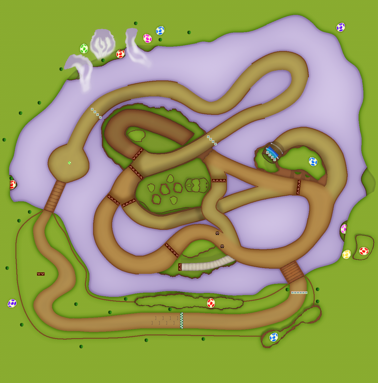 Yoshi Valley (MK8 Remake) - Mario Kart PC