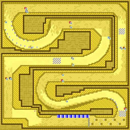 1 - Gobi Desert Course - Mario Kart PC