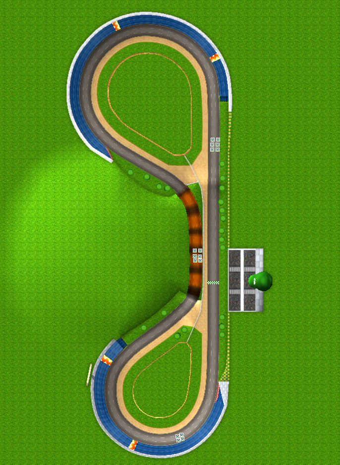 N64 Luigi Raceway - Mario Kart PC