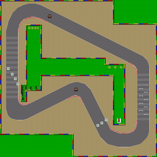 SNES Mario Circuit 1 - Mario Kart PC