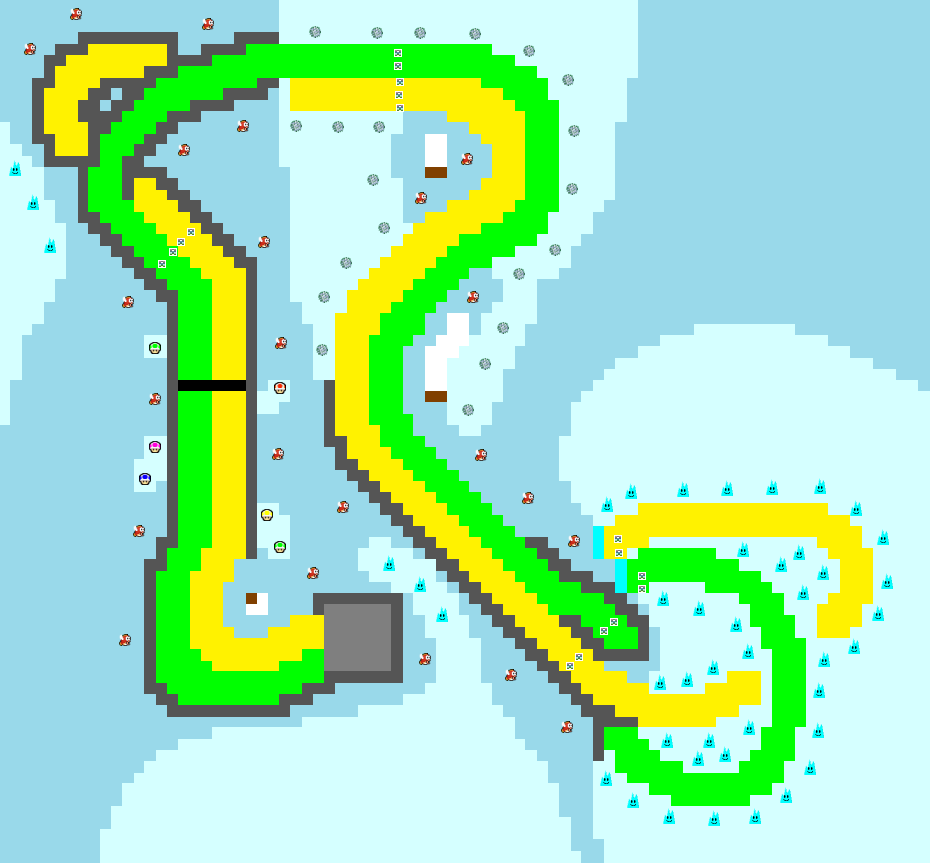 Ice Ice Outpost - Mario Kart PC